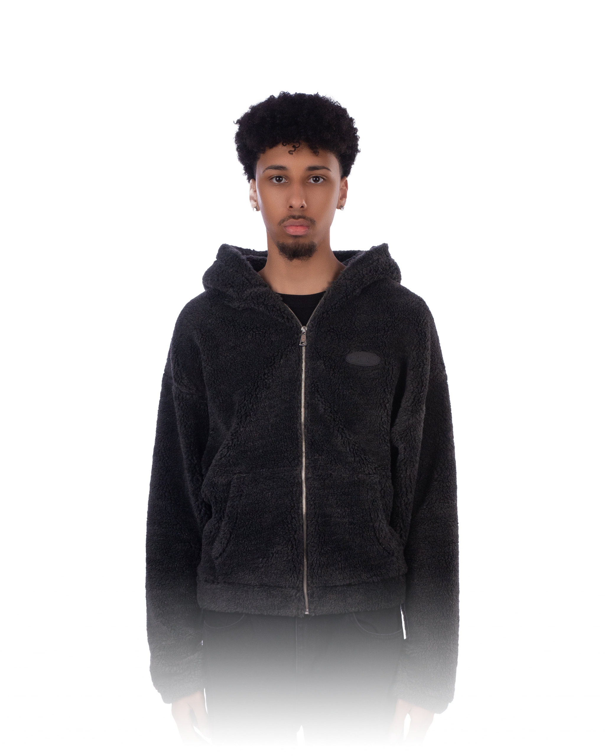 Teddy Jacket Anthrazit